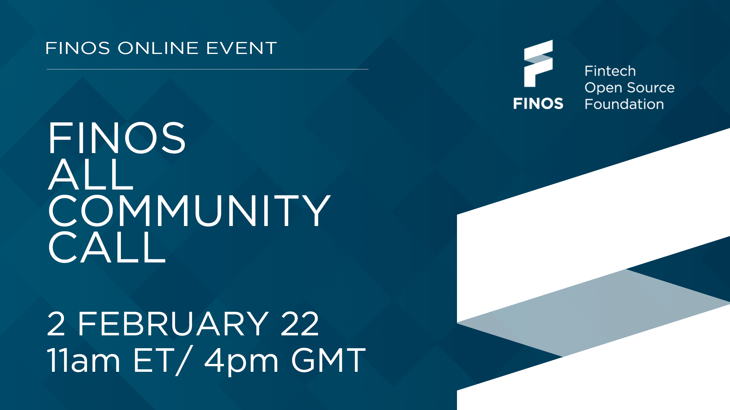 FINOS Resource Center | 2022 Q1 All Community Call Slides FINOS Resource Center | 2022 Q1 All Community Call Slides